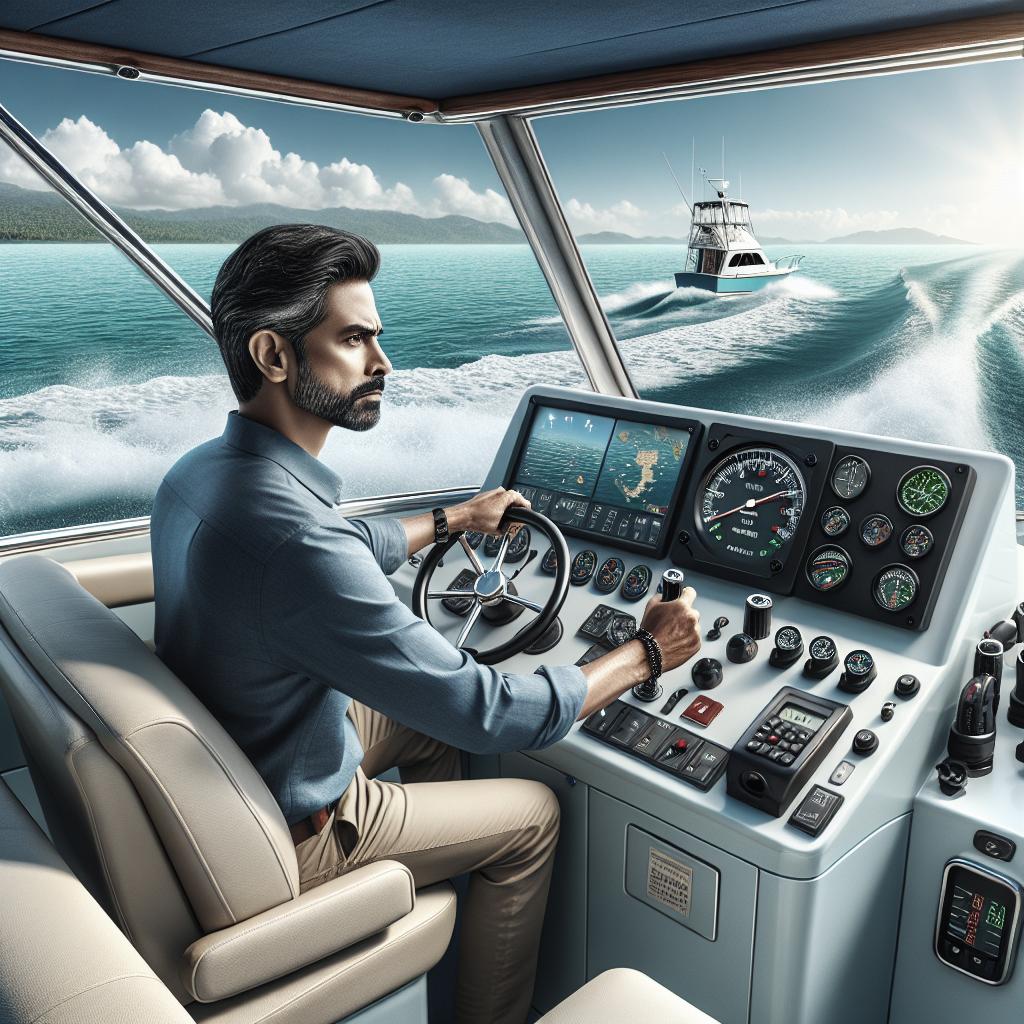 how to drive a boat
